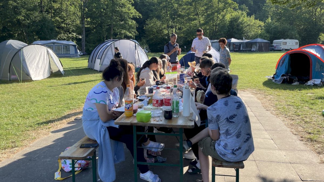 Übernachtung auf dem Zeltplatz in Bielstein – RS Gummersbach-Hepel